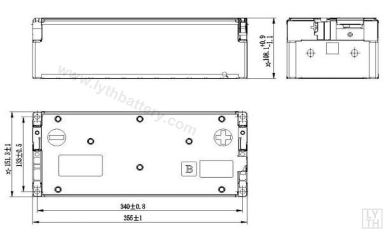 CALB VDA355 Li-ion Battery Module 2P8S 113Ah NMC Modules for EV