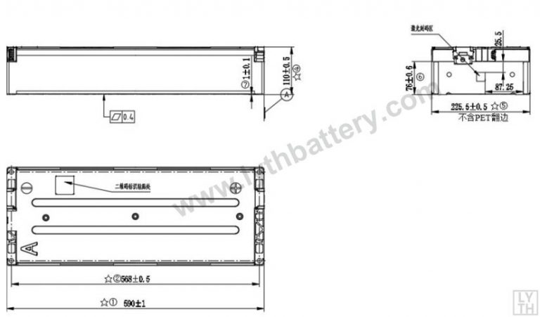 CALB MEB VDA590 Li-ion Battery Module 2P8S 113Ah NMC Modules for EV