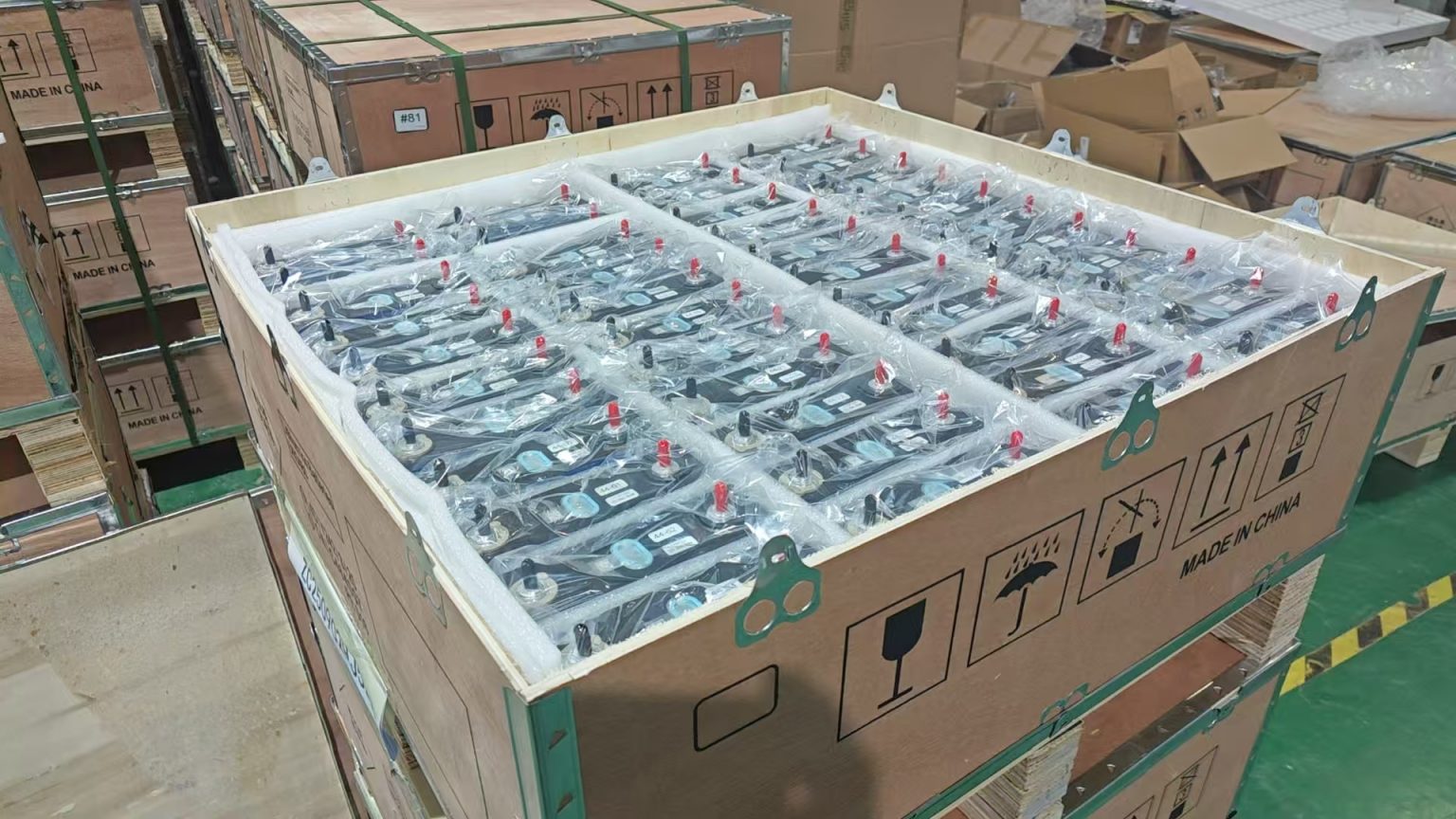 1200 PCS EVE 314Ah Battery Cells Delivery to Belgium